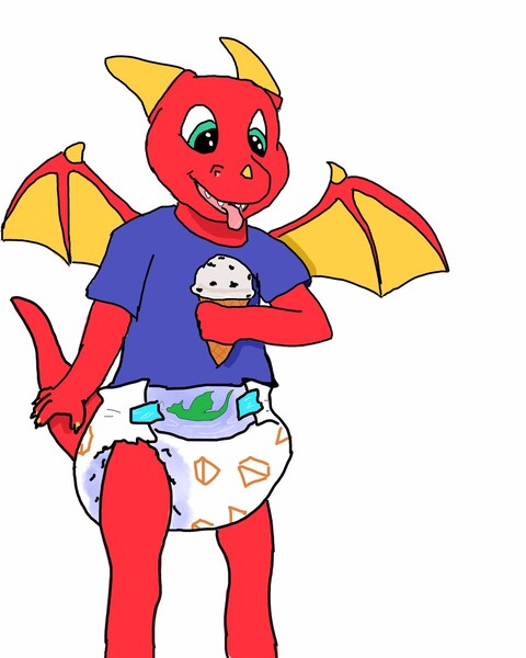 Ice Cream Treat By Diaper And Dragons Fur Affinity [dot] Net