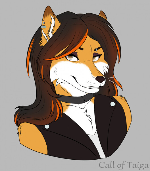 Fox-rocker by Kira_Hanter -- Fur Affinity [dot] net