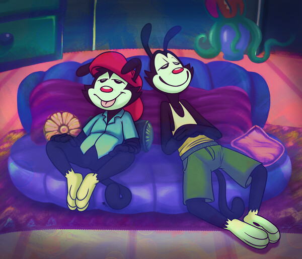 Relaxing Bros By Annie Mae Fur Affinity Dot Net