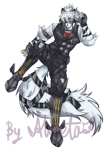 Fanart Von Lycaon Zenless Zone Zero By Aliceta Fur Affinity Dot Net