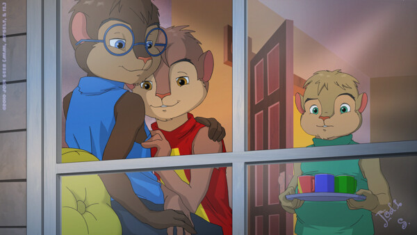Alvin And The Chipmunks Big Brother To Me By Jodi Seer Fur Affinity Dot Net